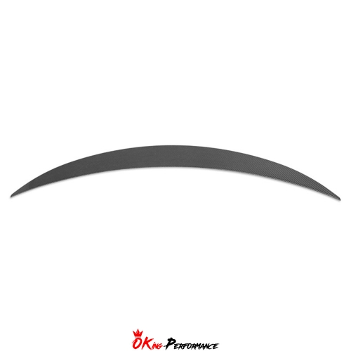 AC Style Carbon Fiber Trunk Spoiler Rear Wing For BMW 3 Series G20 2019 ...