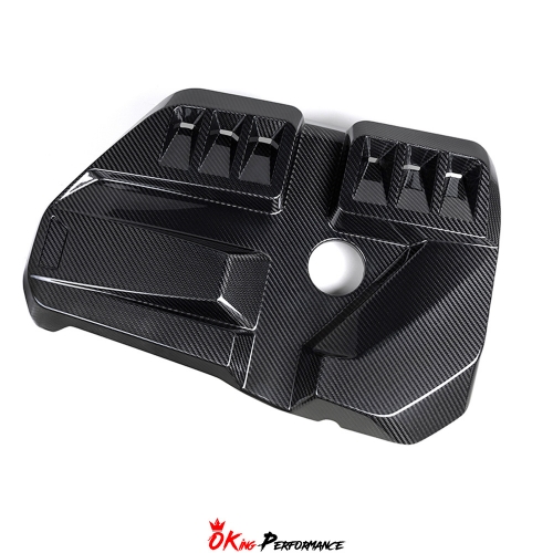 Dry Carbon Fiber S58 Engine Bay Cover For BMW G87 M2 2023