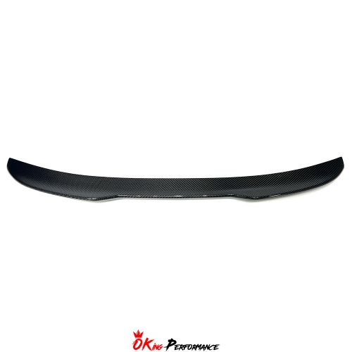 MT Style Dry Carbon Fiber Rear Spoiler For BMW G80 M3 G82 M4 2020-2024