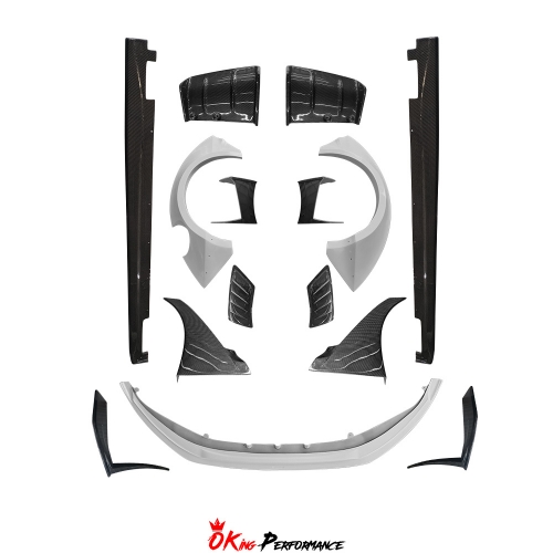 Artisan Style Partial Carbon Fiber Wide Body Kit For Subaru BRZ ZD8 ...