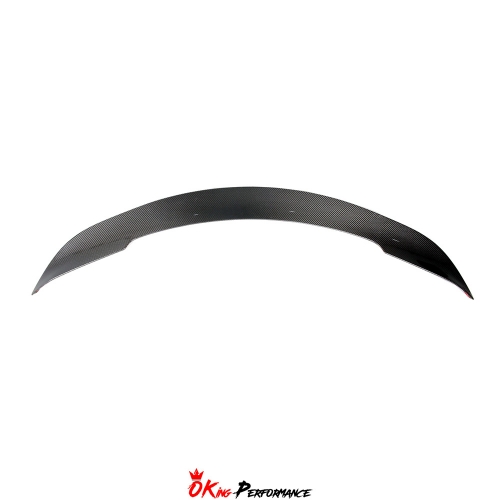 novitec style dry carbon fiber rear spoiler wing for maserati mc20